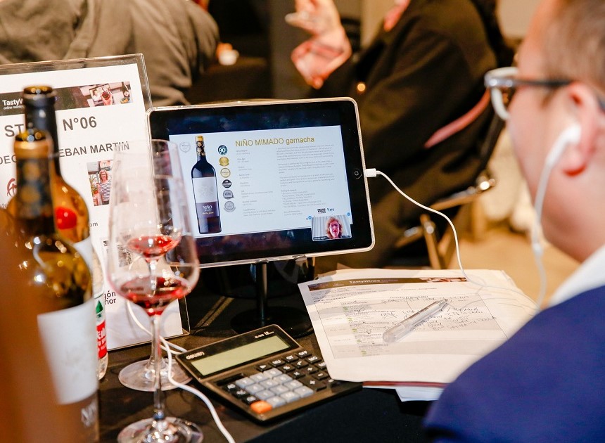 TastyWines Online – Online meeting and live tasting